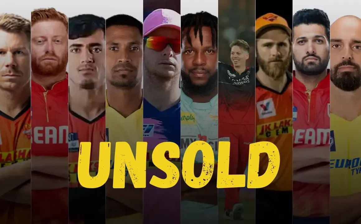 IPL 2025 Unsold Players Names: Full List, and Analysis